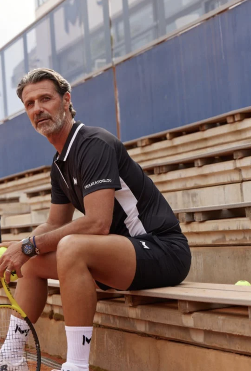 Patrick Mouratoglou & Célio lancent une collection 100% tennis. Un ...